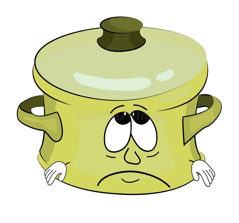 Personaje De Dibujos Animados Del Cazo Ilustración del Vector ...