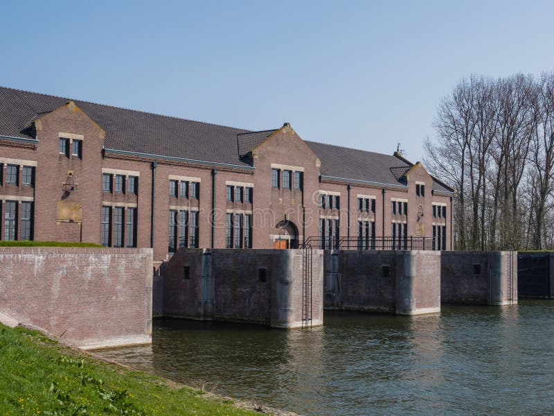 Machinekamer Van Het Historische Stoomgemaal Redactionele Afbeelding ...