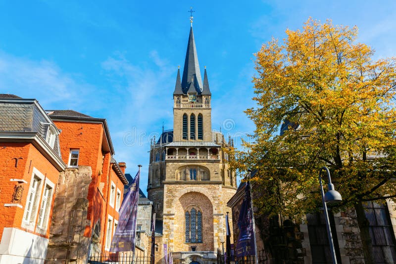 Historische Aachen-Kathedrale in Aachen, Deutschland Redaktionelles ...