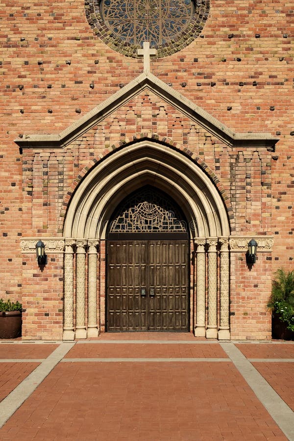 Historische Methodist-Episkopale Kirche Glendales Arizona Stockbild ...