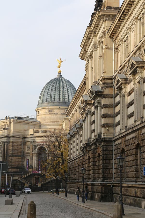 Historische Mitte Von Dresden (Marksteine), Deutschland Stockfoto ...