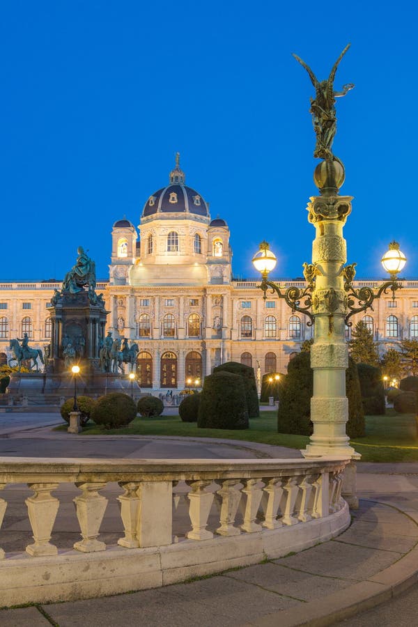 History of Art Museum in Vienna - Austria Editorial Stock Photo - Image ...