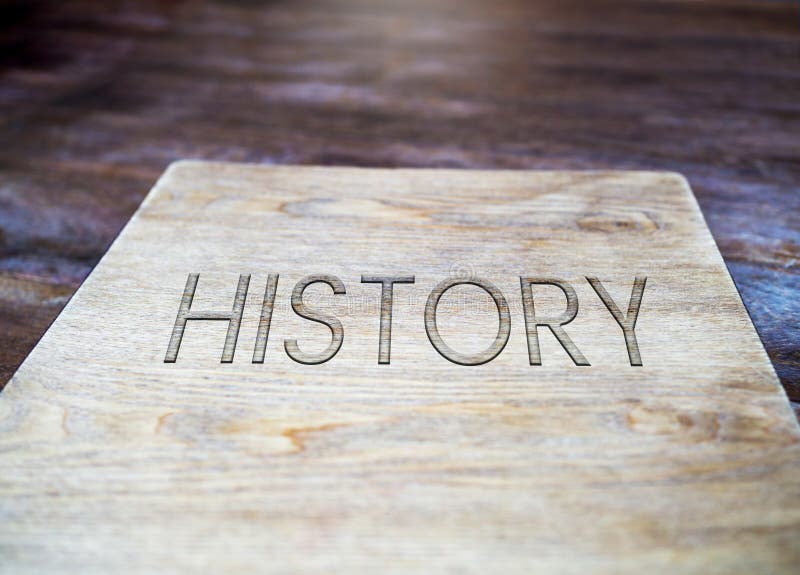 History book on wood paper stock photo. Image of culture - 98417474