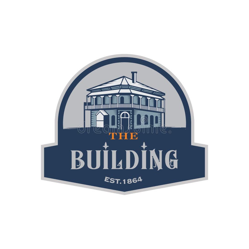 History Building Logo , Architecture Logo Vector Stock Illustration ...