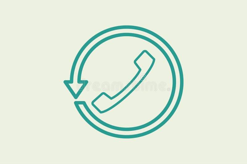 History Call Icon. Icon Related To UI Elements. Suitable for Web Site, App, User Interfaces ...