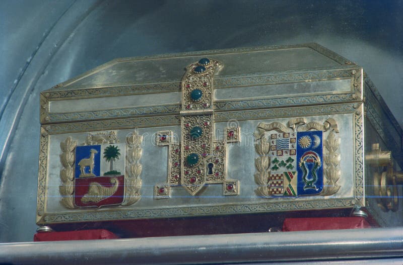 History Chest of Silver and Precious Stones in Museum of Peru Stock ...
