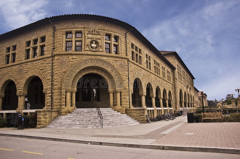 History Corner at Stanford University Editorial Stock Image - Image of ...