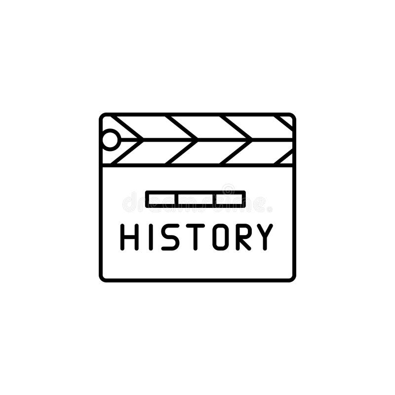 Documentary Icon in Trendy Design Style. Documentary Icon Isolated on ...