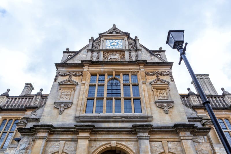 History Faculty of Oxford University in Oxford Stock Image - Image of ...