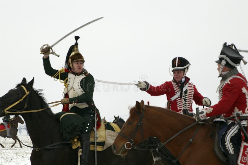 History Fans in Military Costumes Editorial Image - Image of fans ...