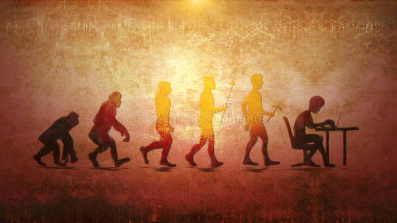 The History of Human Evolution Stock Footage - Video of cultural ...