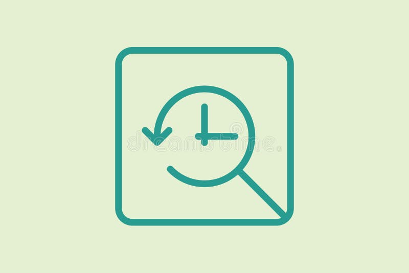 History Icon. Icon Related To UI Elements. Suitable for Web Site, App, User Interfaces,element ...