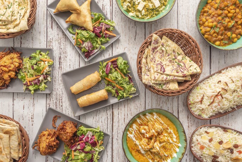 The History of Indian Food Dates Back Thousands of Years Stock Photo ...