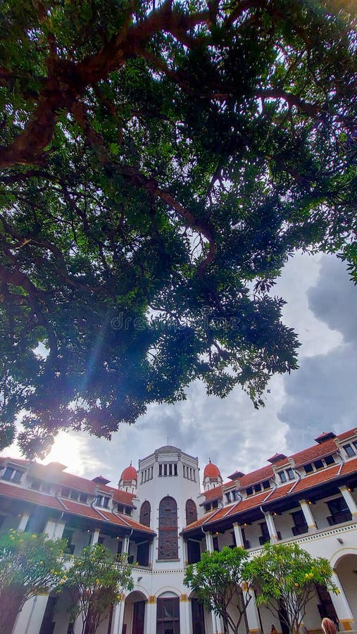 The History of Java in Semarang City Stock Image - Image of light ...