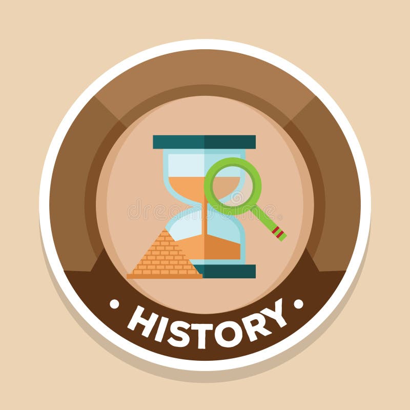 History Label. Vector Illustration Decorative Design Stock Vector ...