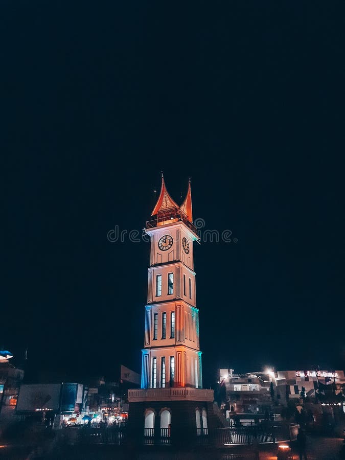 History Left Behind, Jam Gadang Bukittinggi Editorial Photography ...
