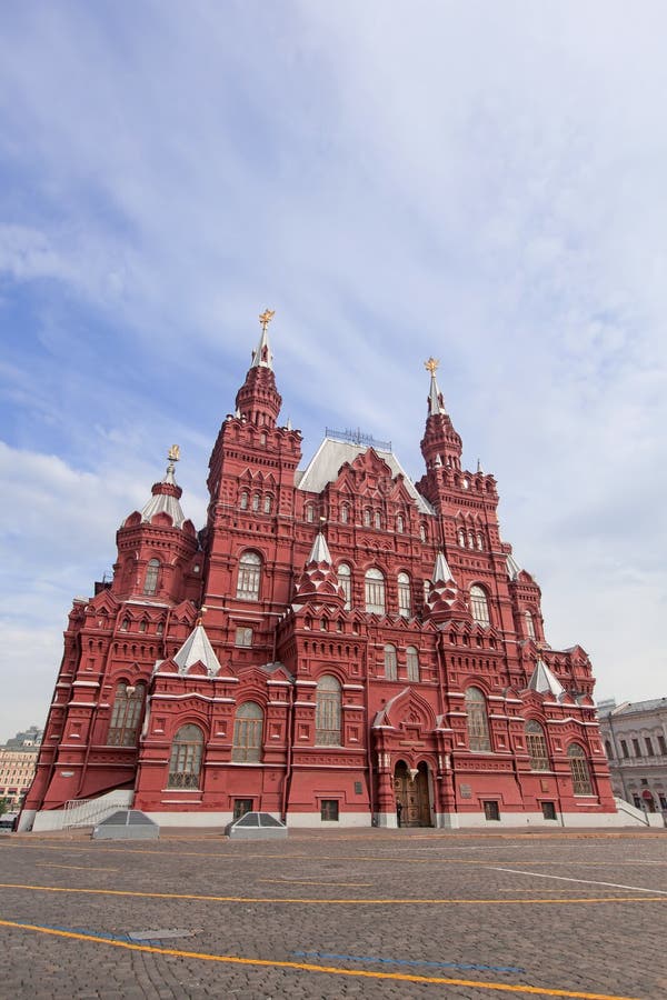 History Museum at Red Square in Moscow Stock Image - Image of museum ...