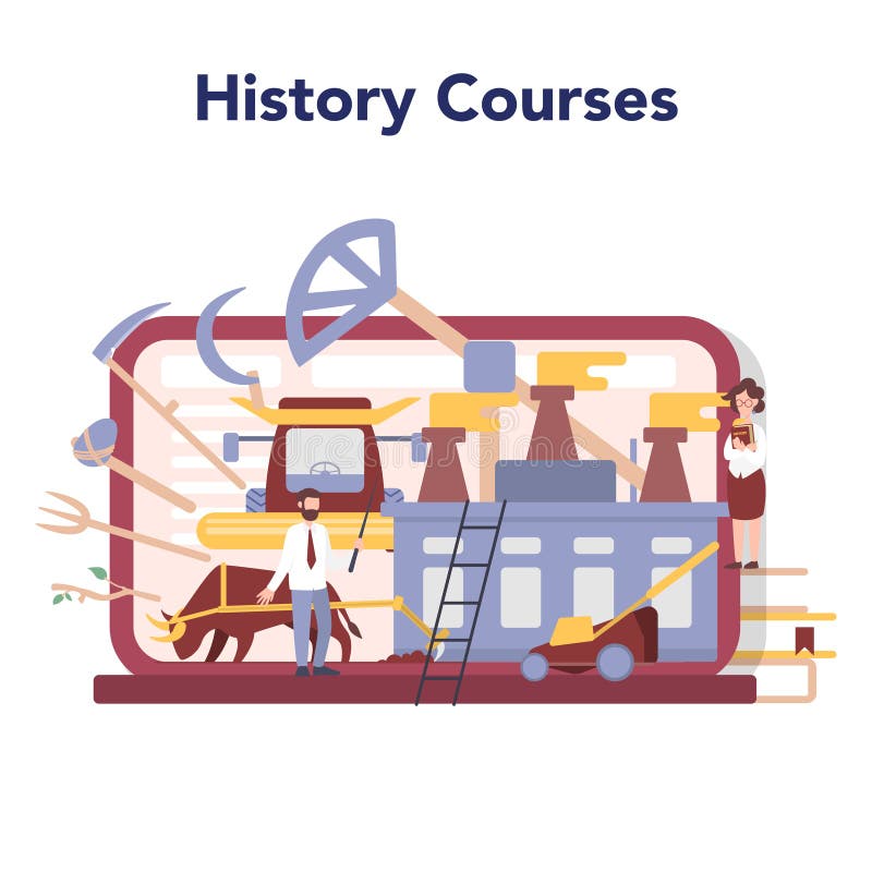 History Online Education Service or Platform. History School Subject ...