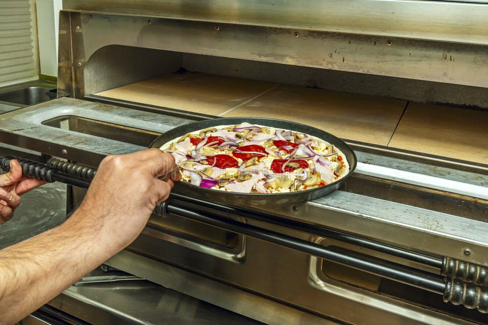 The History of Pizza Dates Back To Ancient Rome Stock Image - Image of ...