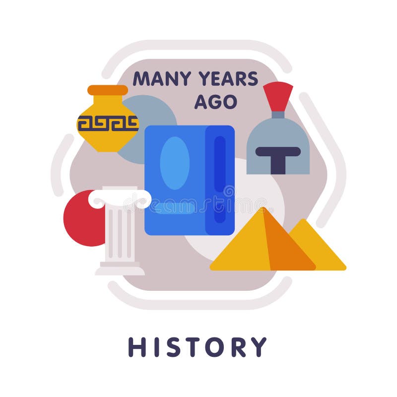 History Education Round Symbol Stock Illustrations – 236 History ...
