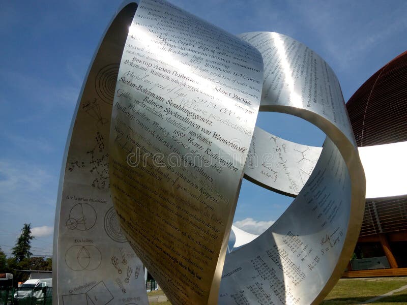 History of science at CERN editorial photography. Image of physics ...