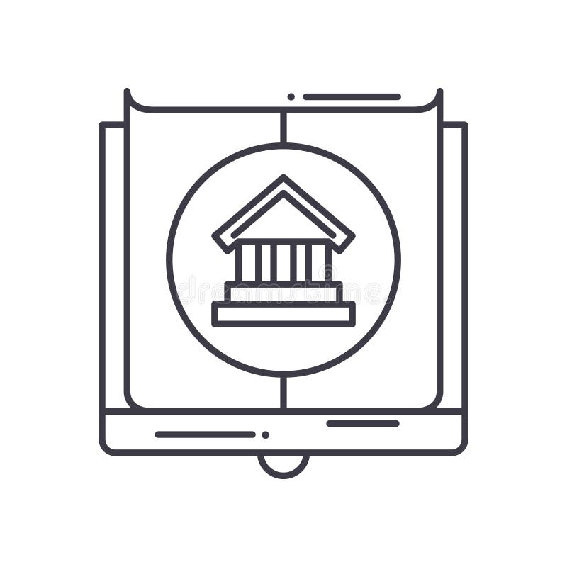 History Symbol Icon, Black Vector Sign with Editable Strokes, Concept ...