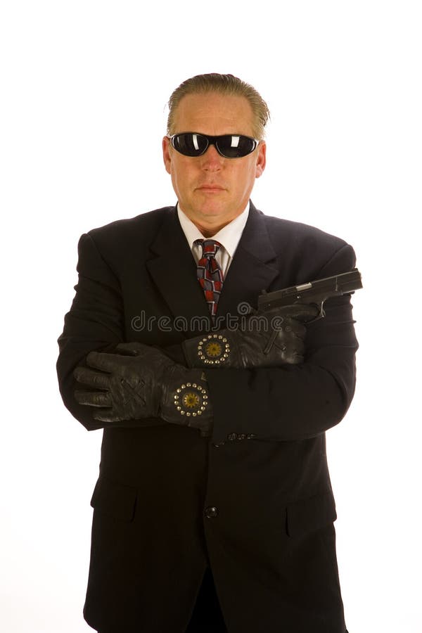 The Hit Man stock image. Image of angry, fugitive, determined - 4794041