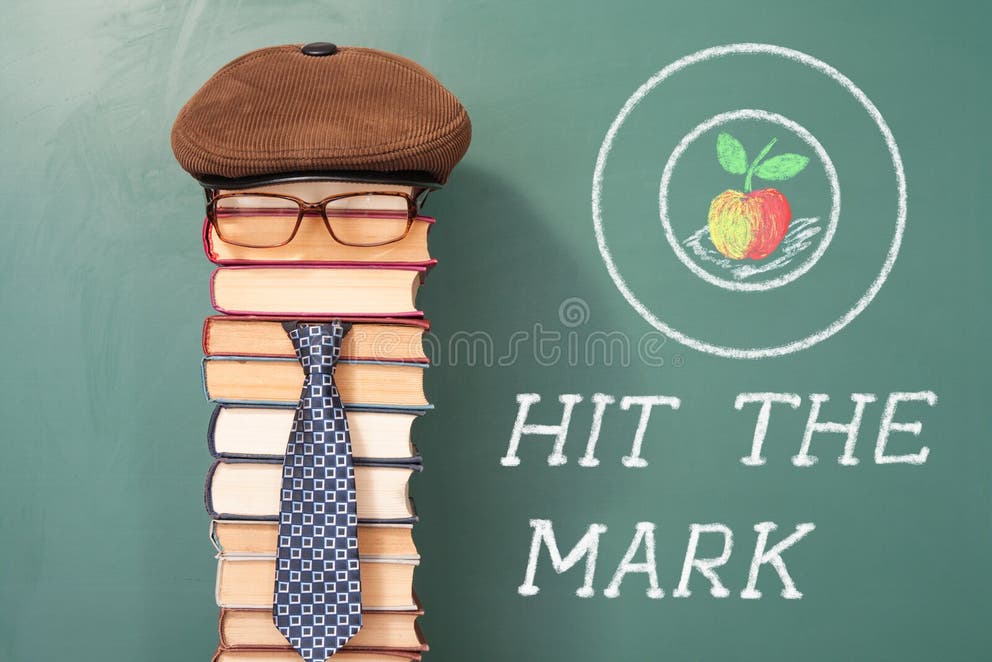 Hit the mark stock image. Image of guide, education, learning - 86084855