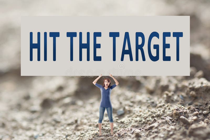 Hit the target stock photo. Image of korean, goal, chance - 74702600