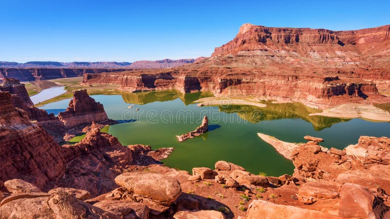 Hite Overlook - Glen Canyon National Recreation Area - Utah - USA ...