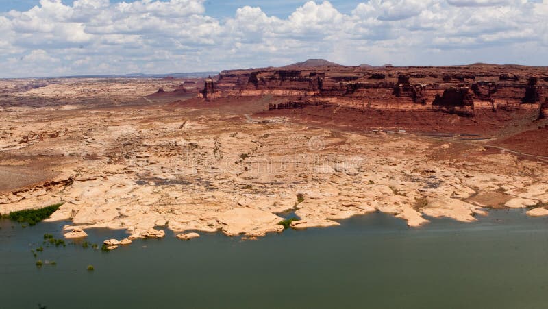 Hite Overlook Lake Powell Utah Stock Photo - Image of united, desolate ...