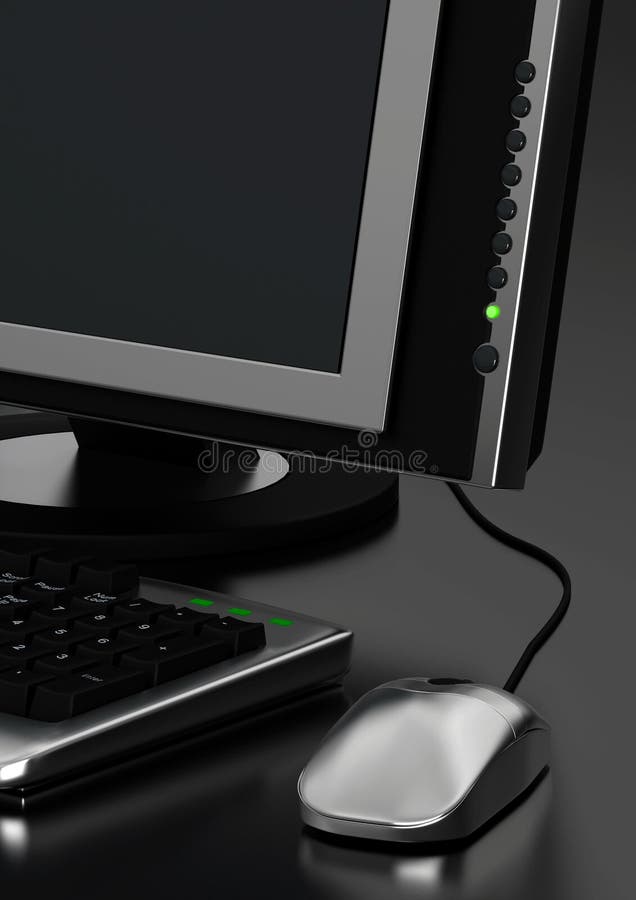 Hitech Computer stock illustration. Illustration of computer - 3227750