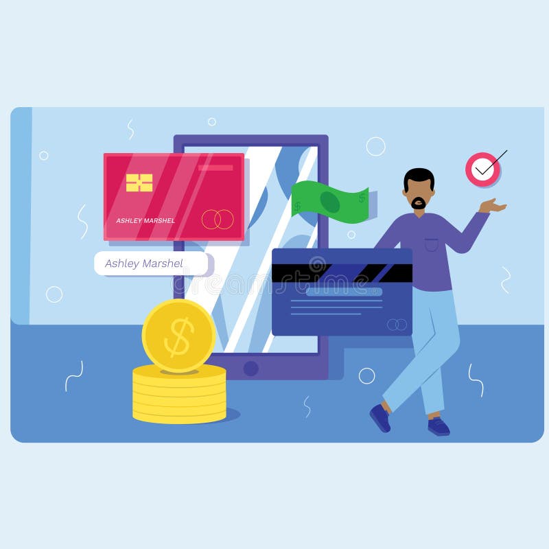 Hitting the Mark Illustrated Credit Card Target Rewards Stock Vector ...