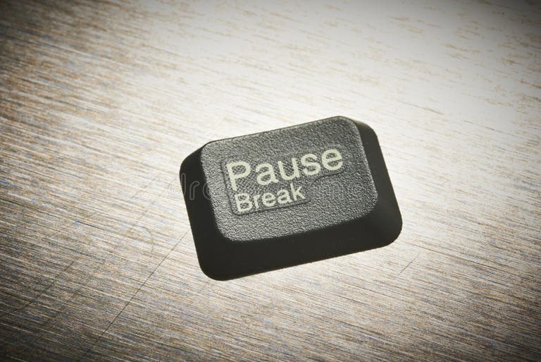 Pause Button stock image. Image of computer, pause, button - 193568407