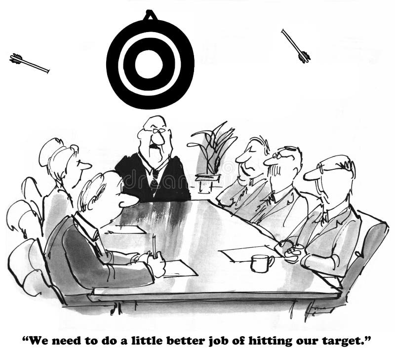 Target Cartoons Stock Illustrations – 279 Target Cartoons Stock ...