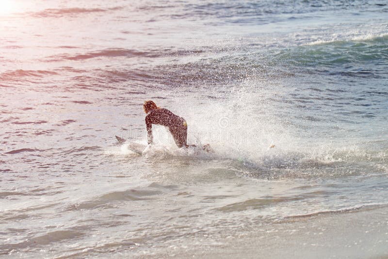 Hitting waves stock photo. Image of vacation, water, travel - 52265072