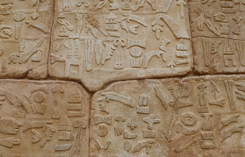 Hittite writing stock photo. Image of alphabet, argil - 36649956