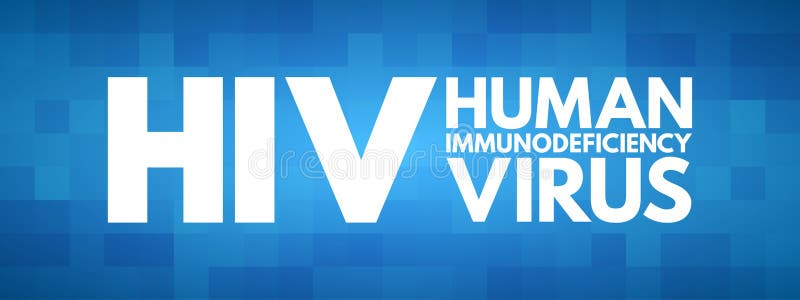 Hiv Vírus Da Imunodeficiência Humana Acrônimo Conceito De Saúde