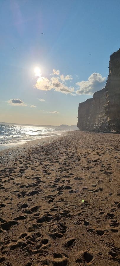 Hive Beach Dorset Coast England Stock Photo - Image of coast, dorset ...