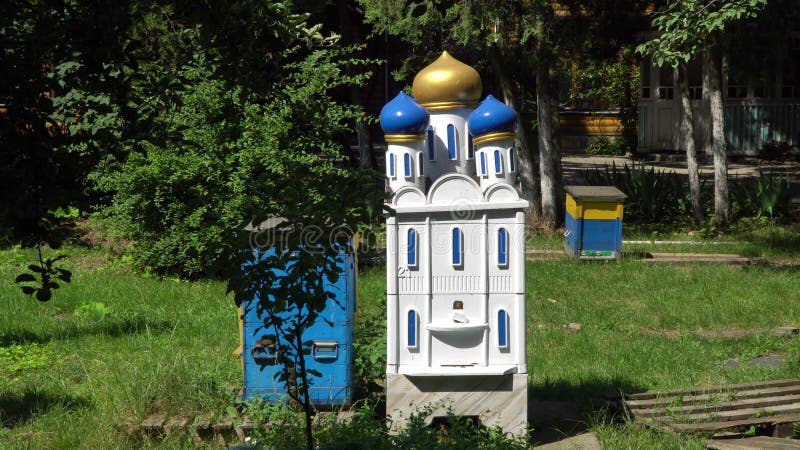 The Hive for the Bees at the Monastery Stock Image - Image of life ...