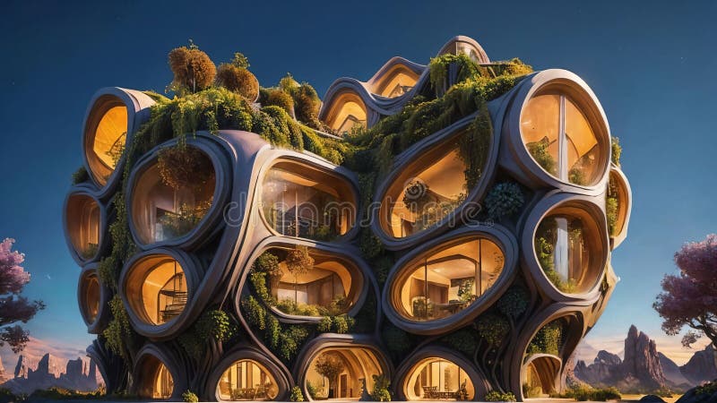 The Hive - Generative AI Illustration Stock Illustration - Illustration ...