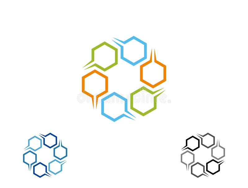 Hive logo 4a icon template stock vector. Illustration of artwork ...