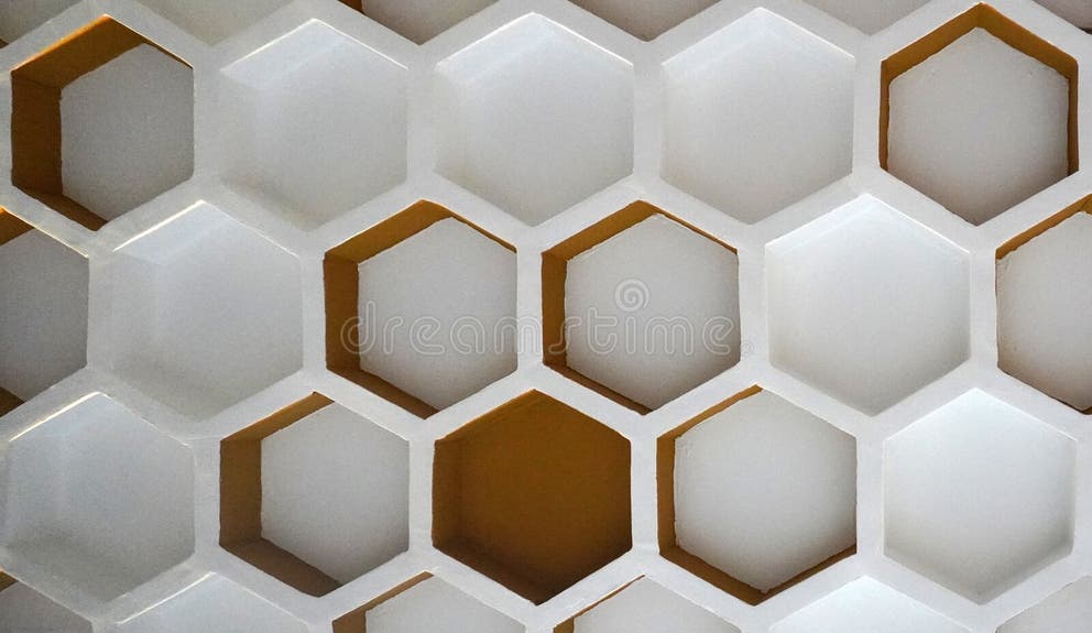 Hive pattern in a wall stock image. Image of colors - 281696177