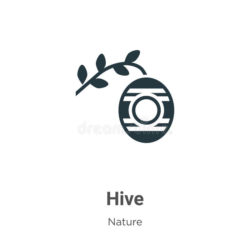 Bee Hive Icon in Filled, Thin Line, Outline and Stroke Style. Vector ...