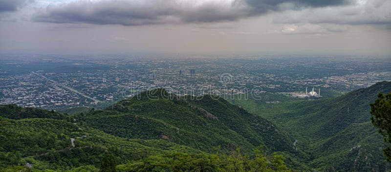 Aerial and Bird Eye View of Pakistan S Capital City Islamabad, from the ...