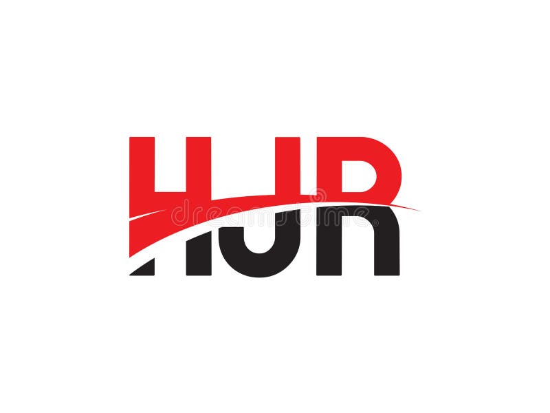 HJR Letter Initial Logo Design Vector Illustration Stock Vector ...