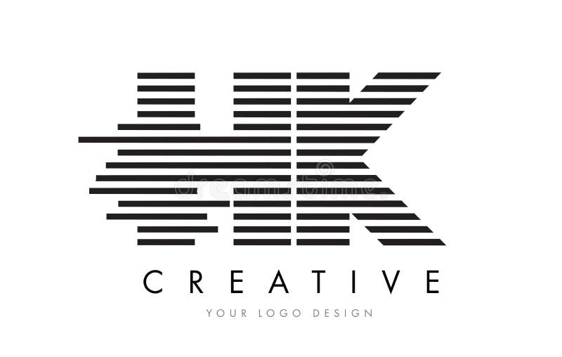 HK Logo Letter Vector Template Design Illustration Stock Illustration ...
