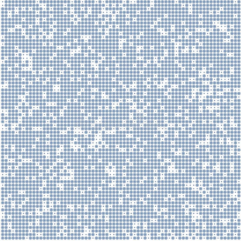 Mosaic Pattern with Dots and Abstract Asterisks Stock Vector ...