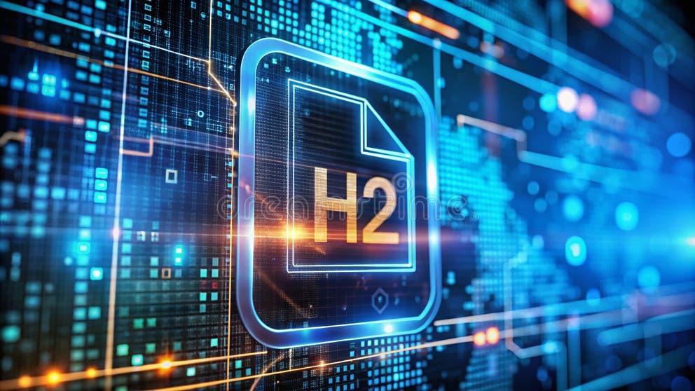 HL2 File Icon on a Modern Digital Background a Deep Dive into Data ...