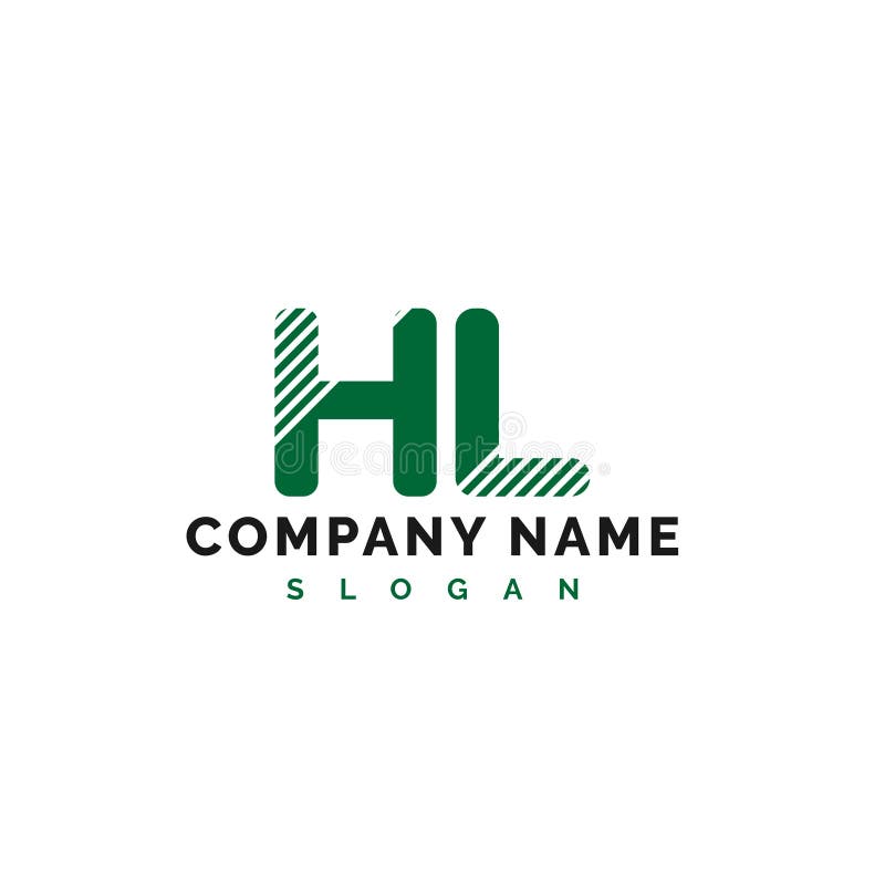 HL Letter Logo Design. HL Letter Logo Vector Illustration - Vector ...